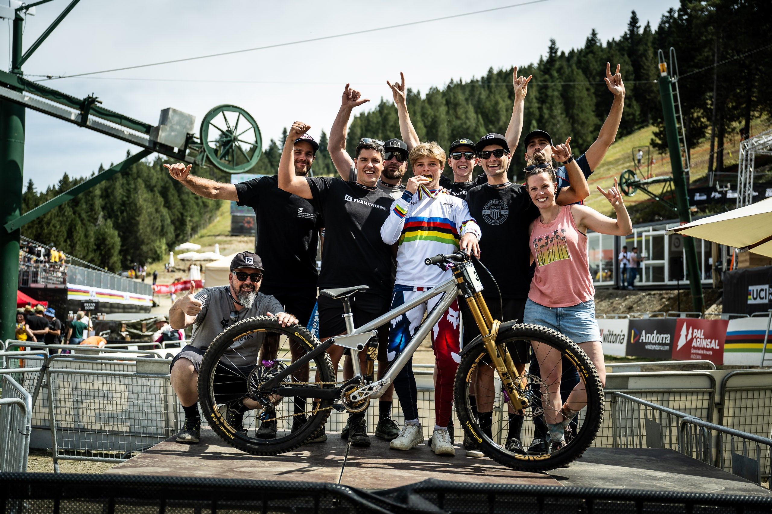 Asa Vermette Wins Junior DH World Champs – KMC Chain